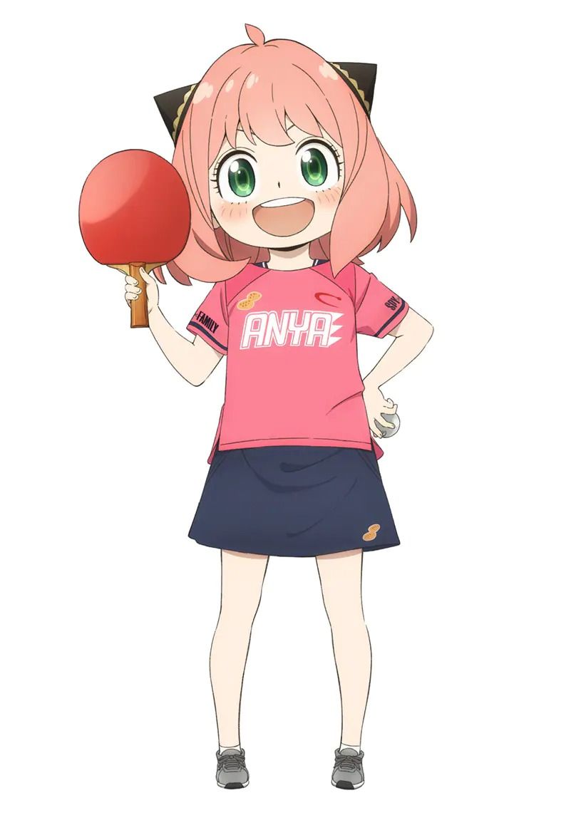 Spy x Family Announces Adorable Table Tennis World Championship Collab