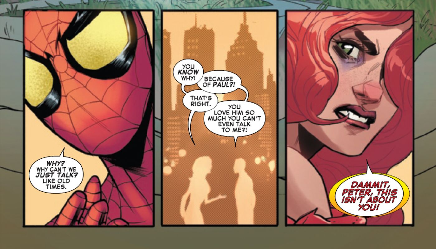 Spider-Man Relearns His Most Painful Lesson - Thanks to Mary Jane