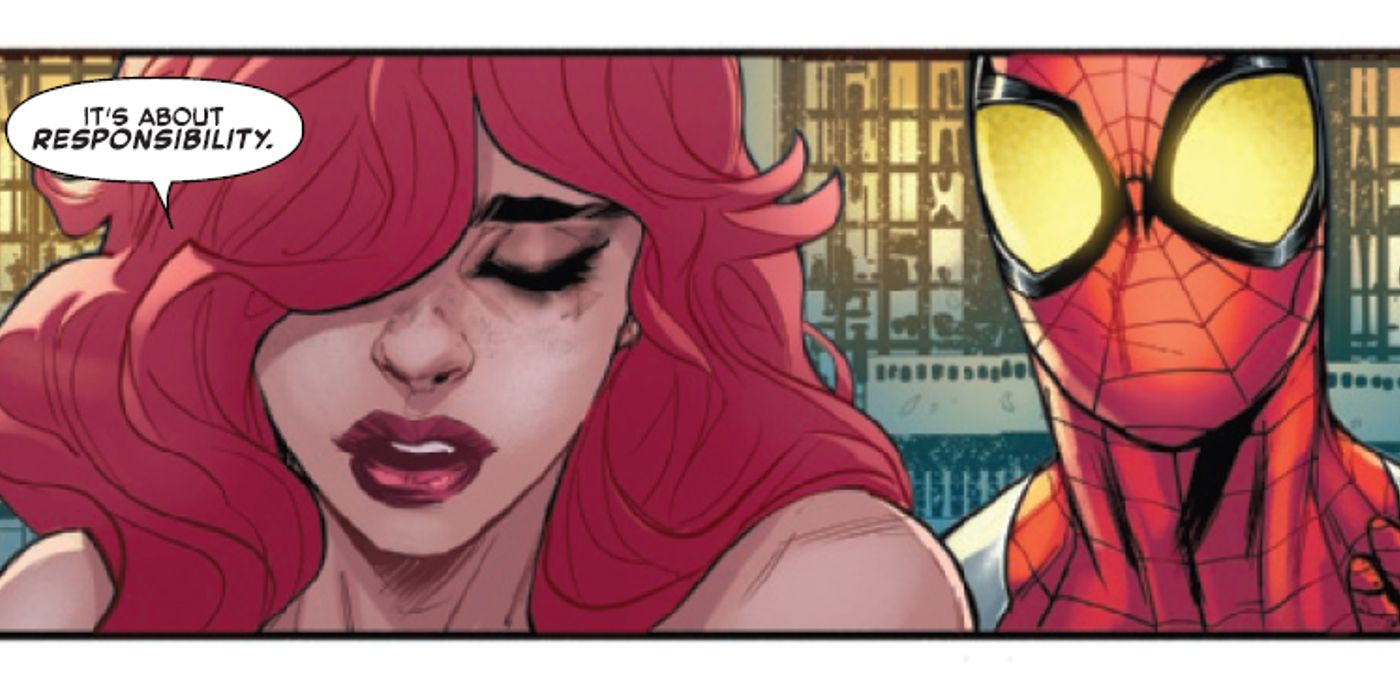 Spider-Man Relearns His Most Painful Lesson - Thanks to Mary Jane