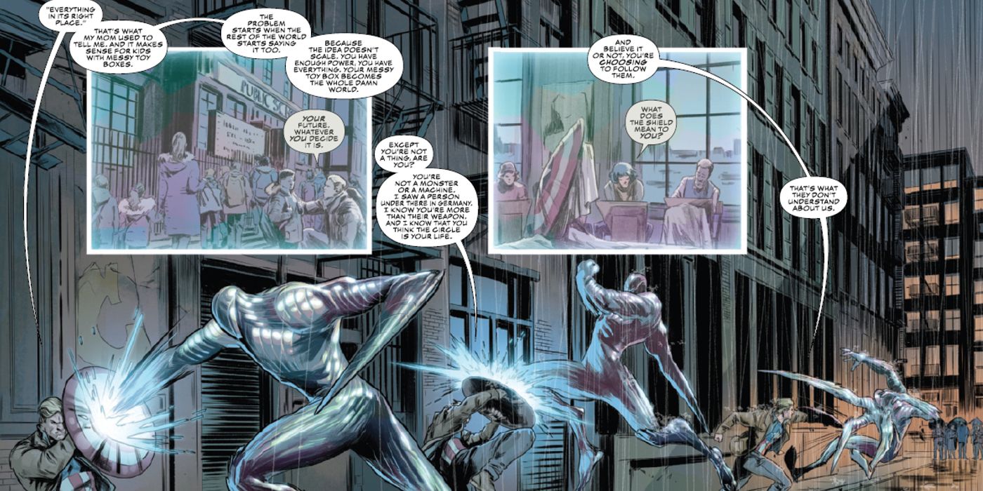 Captain America Inspires Redacted to Become a Hero