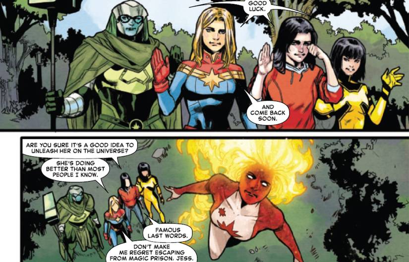 Marvel's New Binary is Embarking on Her First Solo Adventure