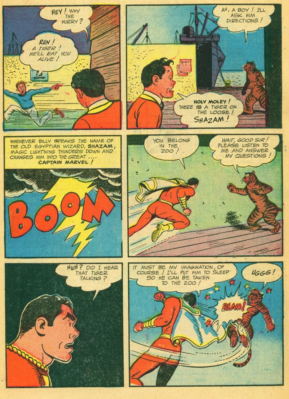 75 Years Ago, Captain Marvel Introduced Us to Talky Tawny