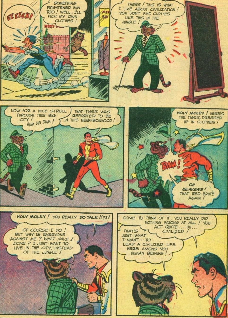 75 Years Ago, Captain Marvel Introduced Us to Talky Tawny