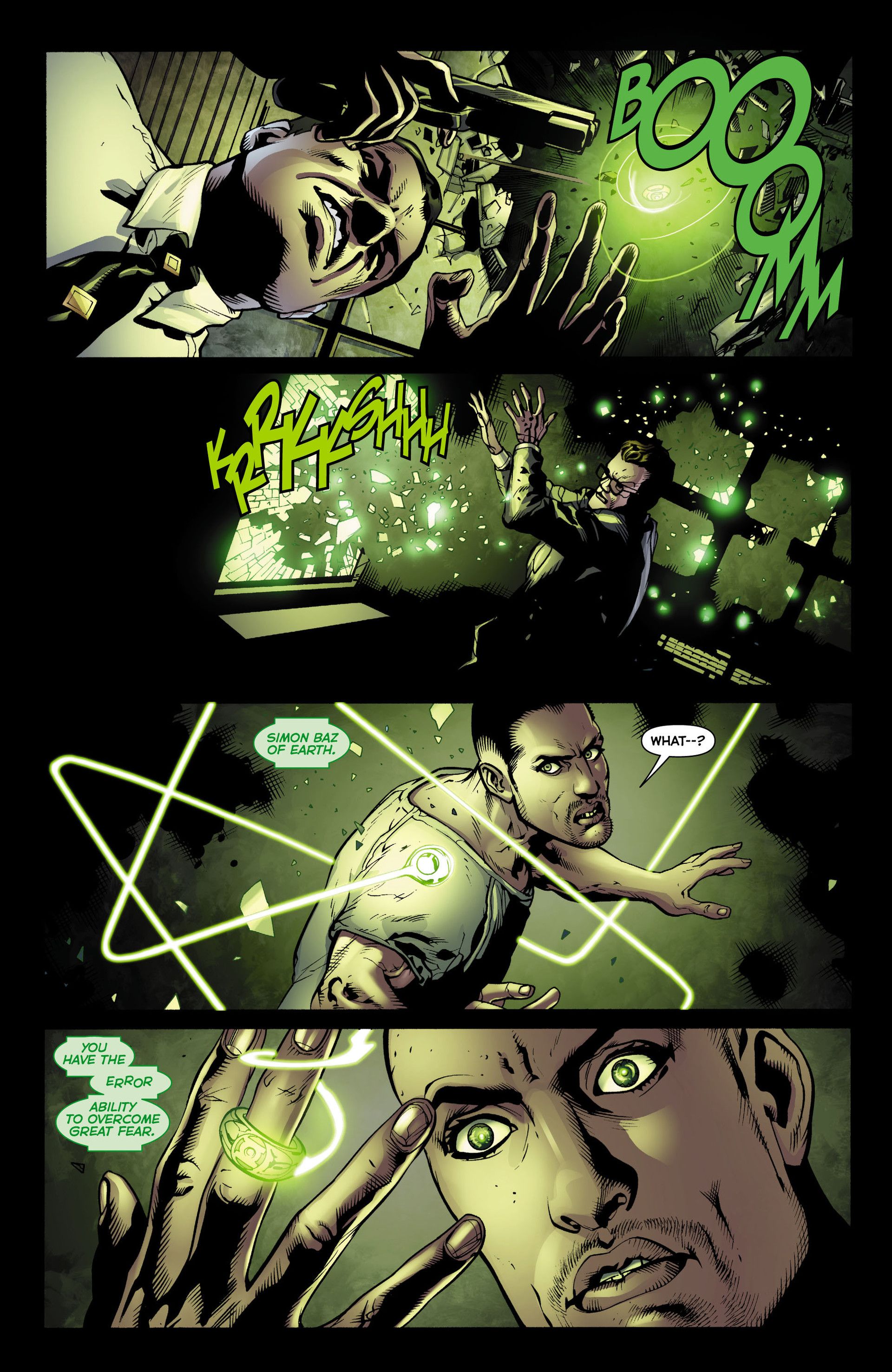 10 Years Ago Simon Baz Was First Given A Green Lantern Ring