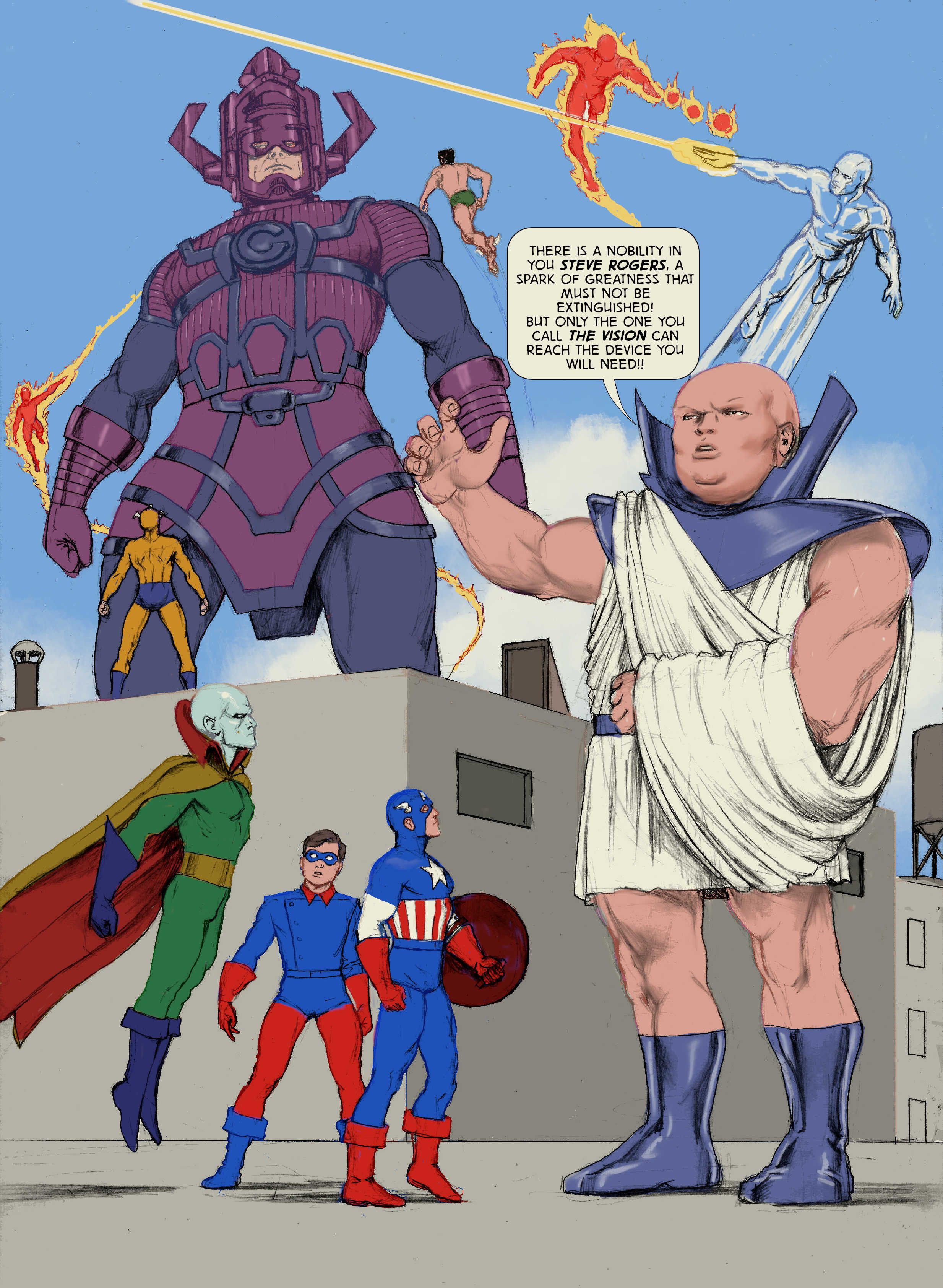 Line it is Drawn: Comic Book 'What If?'s