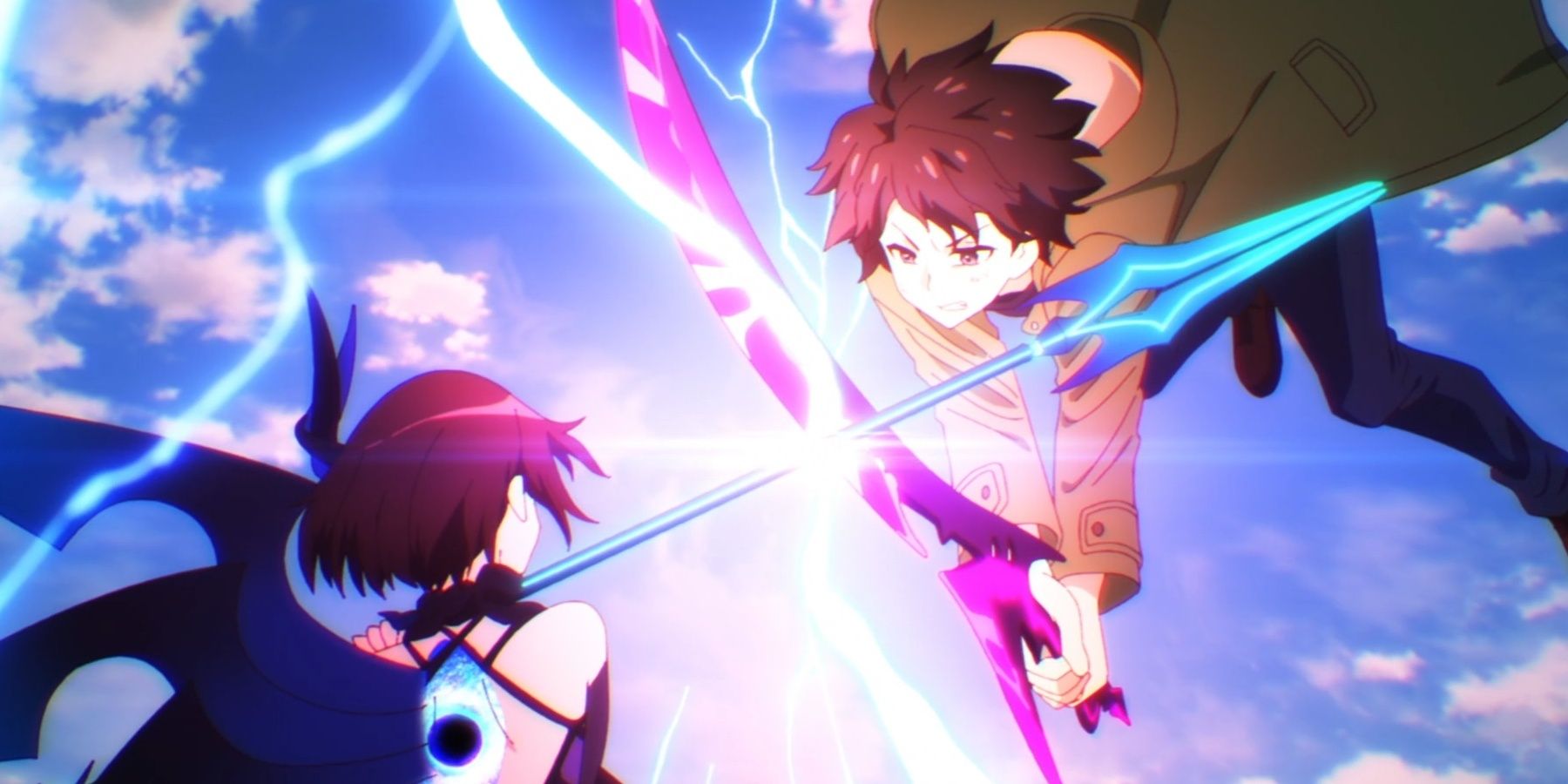 Engage Kiss Episode 12: Kanna and Shu Battle Over Bayron City