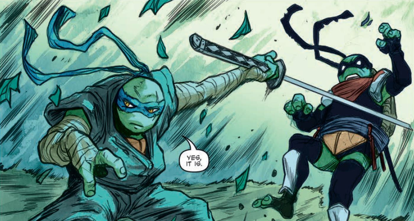 Leonardo Defeated the Darkest Ninja Turtles Without His Sword