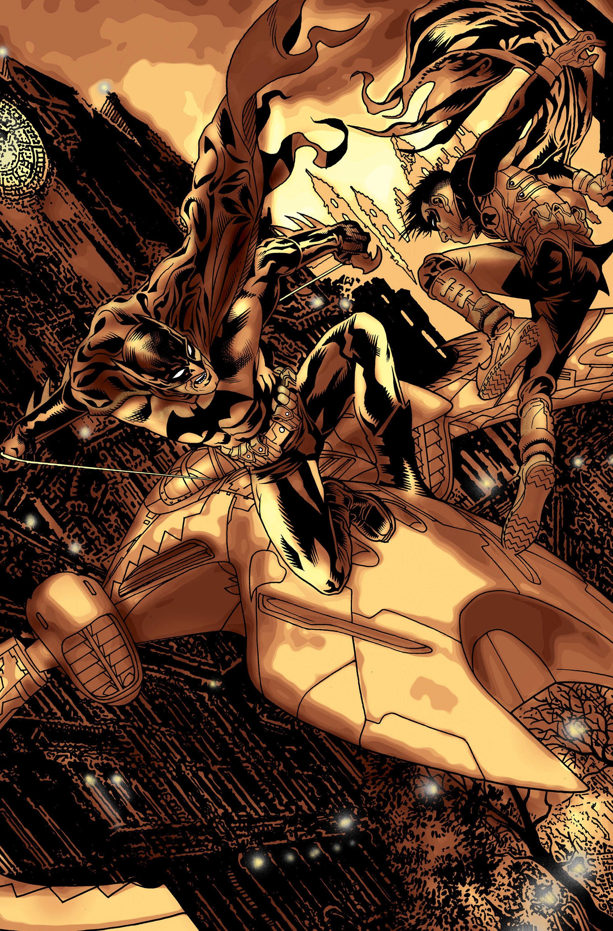 Batman Dons Doctor Fate's Helmet to Fight Robin in Epic Cover Art