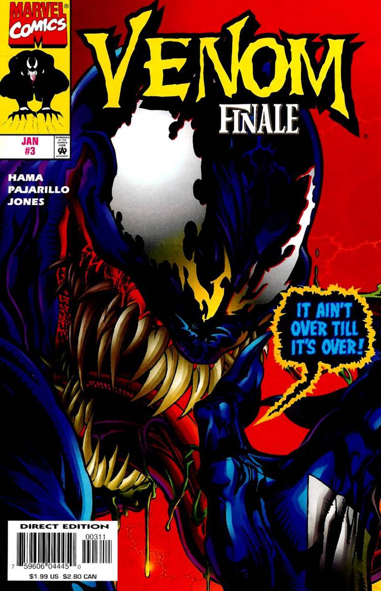 The Surprising Reason Why Venom's 1990s Comic Was Canceled