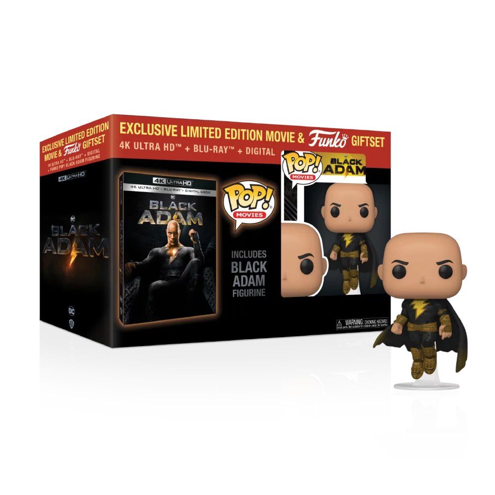 Black Adam 4K Blu-ray Preorders Come With an Exclusive Funko Pop