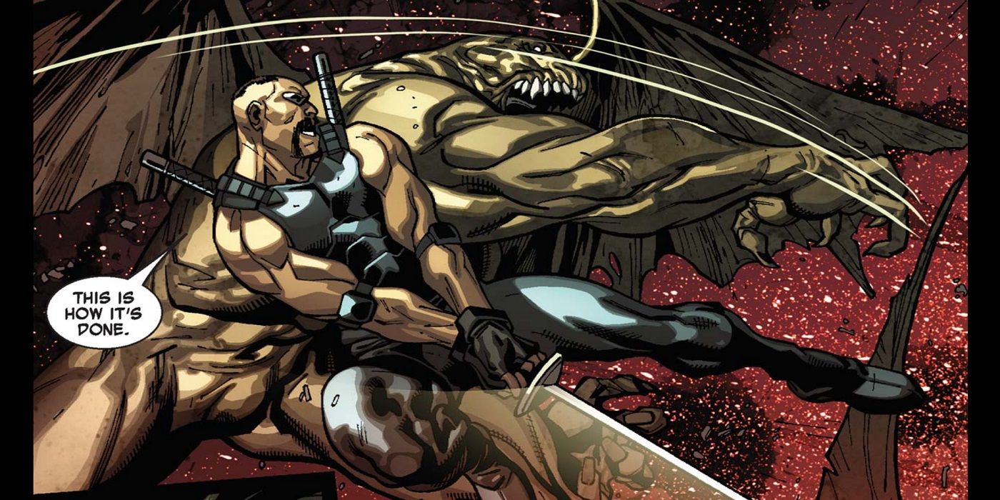 Why Blade's X-Men Crossover Nearly Ended With Bloodshed
