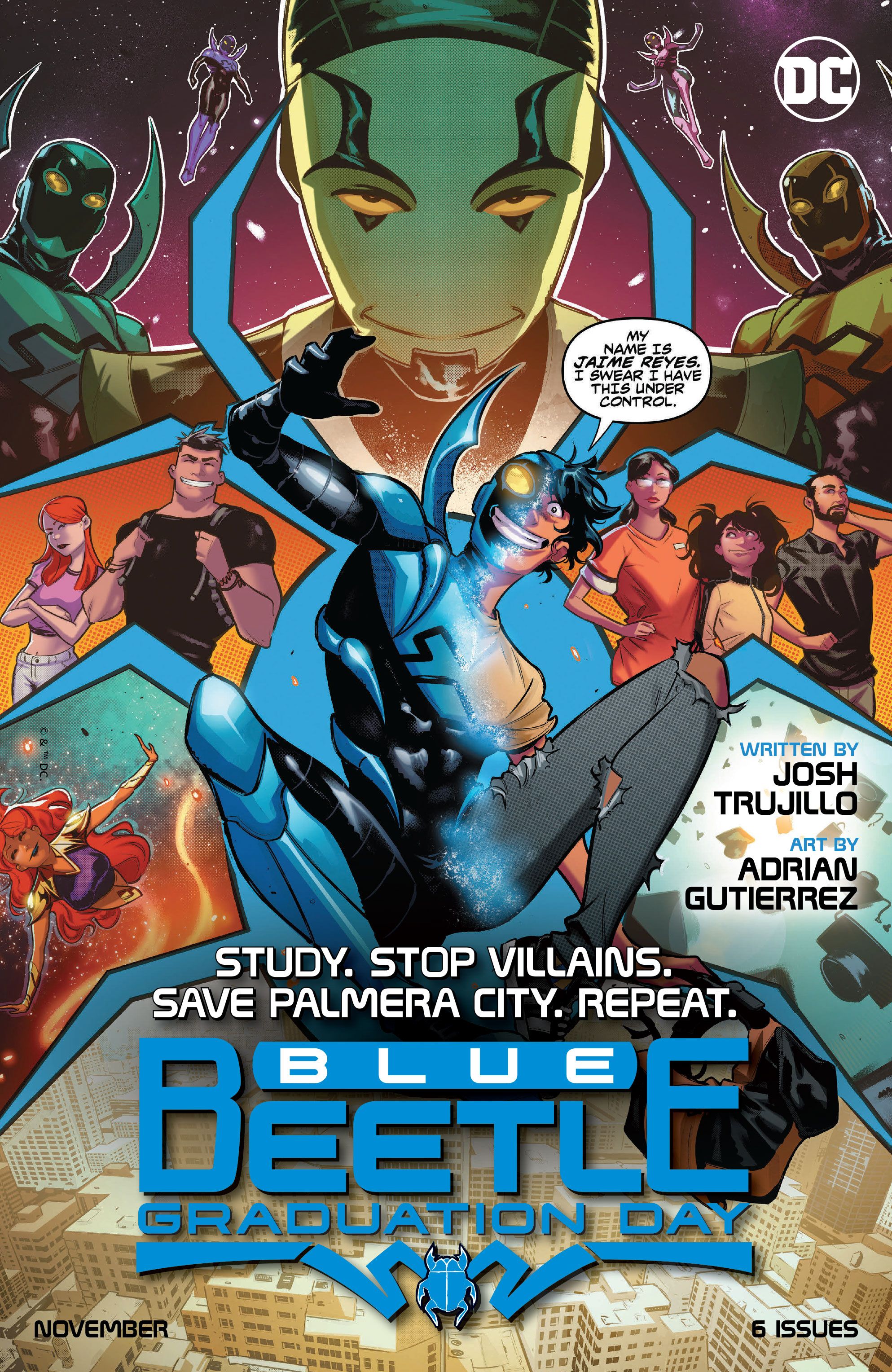 Blue Beetle: Graduation Day's Josh Trujillo Teases Jaime Reyes’ New ...