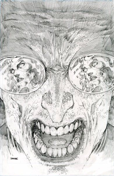 Jim Lee Crafts a Haunting Portrait of Mr. Freeze in New Batman Cover Art