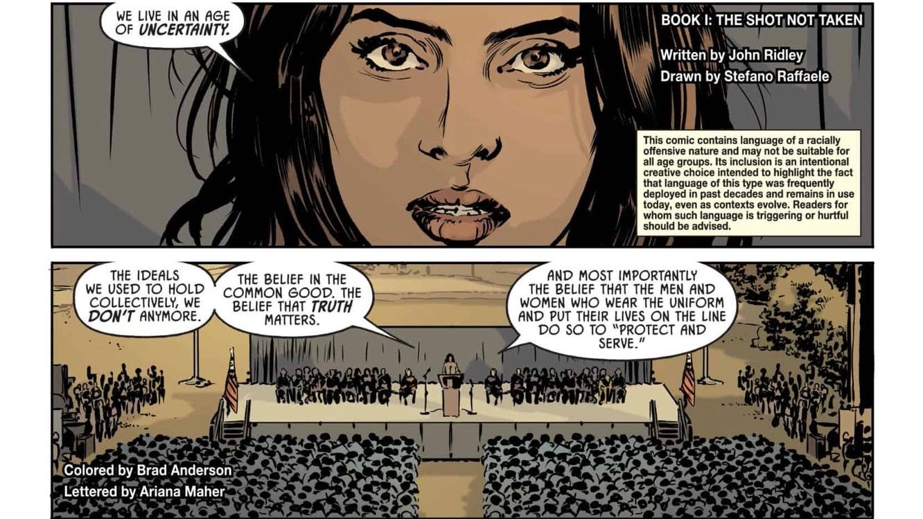 Renee Montoya Combats Corruption in DC's GCPD: The Blue Wall #1 Renee Montoya Combats Corruption in DC's GCPD: The Blue Wall #1