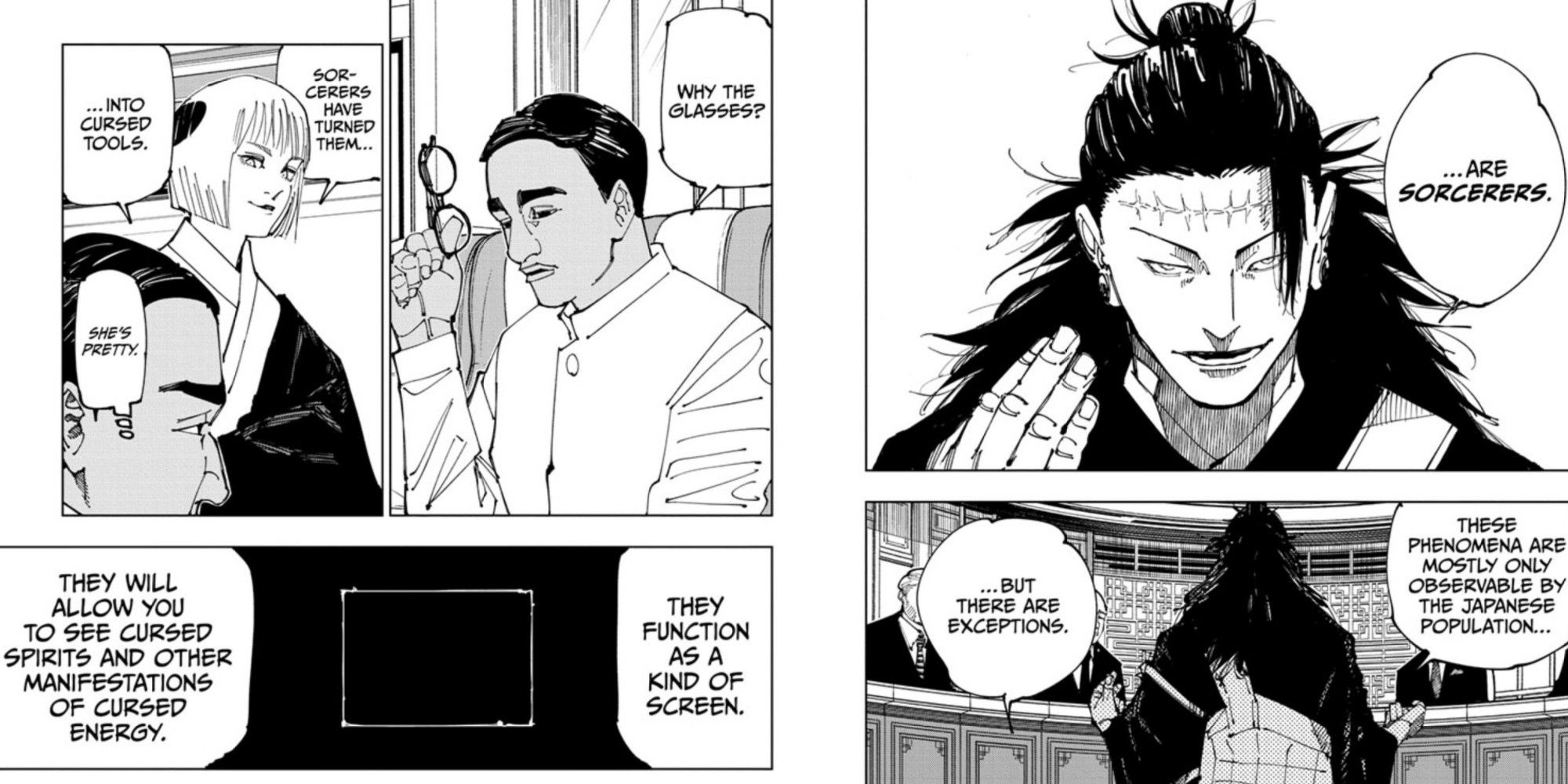 Jujutsu Kaisen Chapter 200: Kenjaku Takes His Plans to the United States