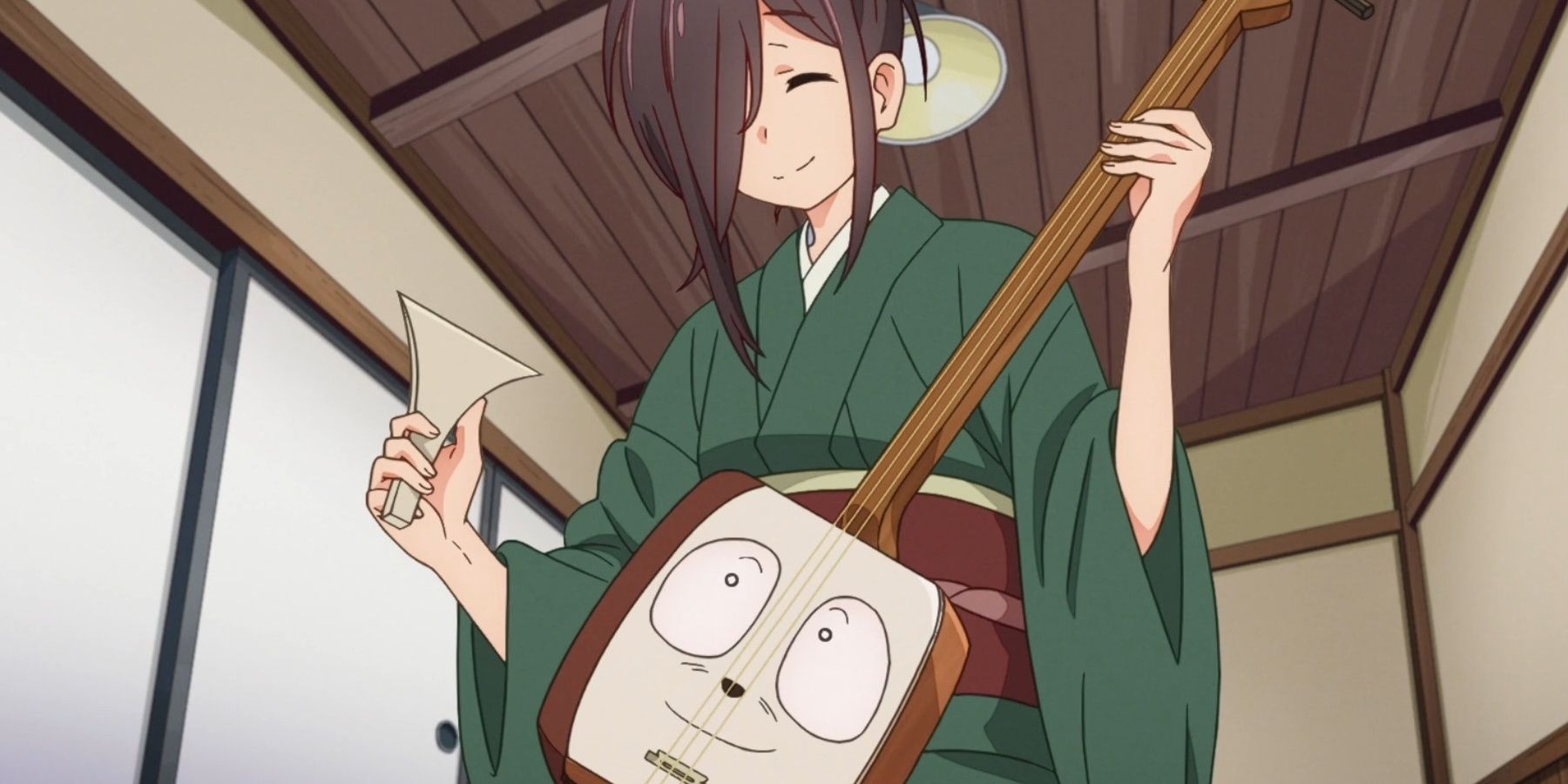 My Master Has No Tail: Mameda's First Rakugo Performance Is as a Shamisen