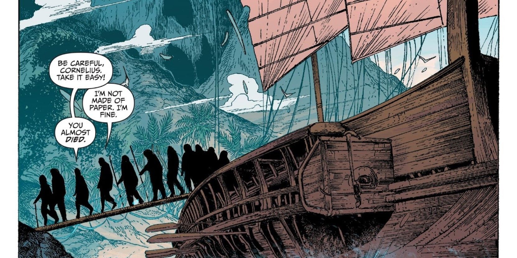 King Kong Once Found Himself On The Planet Of The Apes