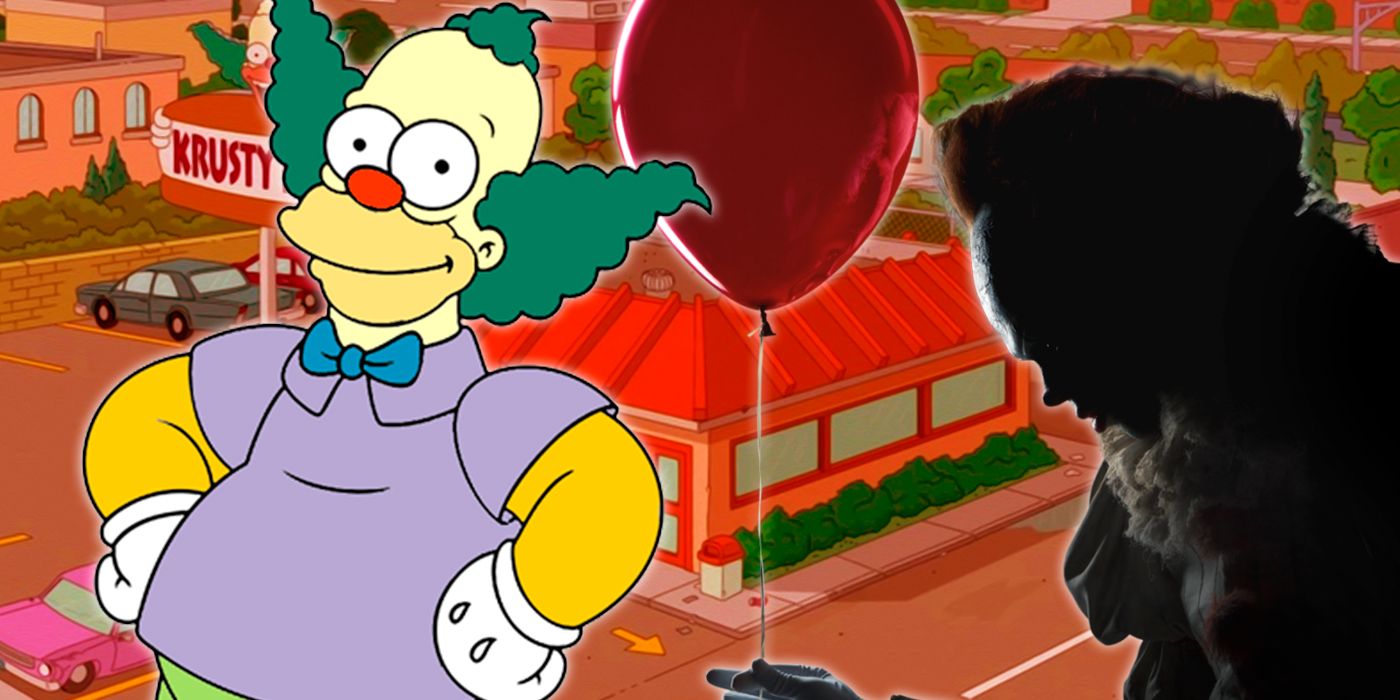 The Simpsons Is Turning Krusty Into Pennywise - Again