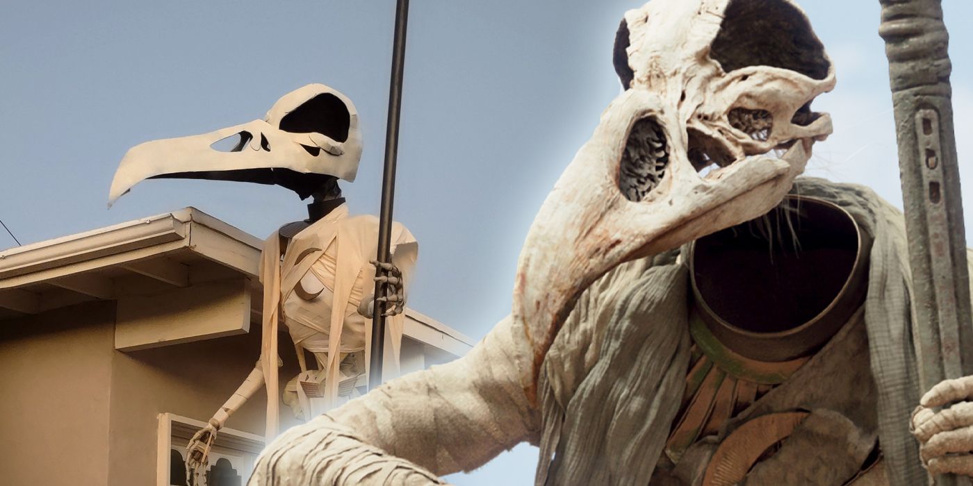 Moon Knight Fan Creates a Khonshu Halloween Decoration