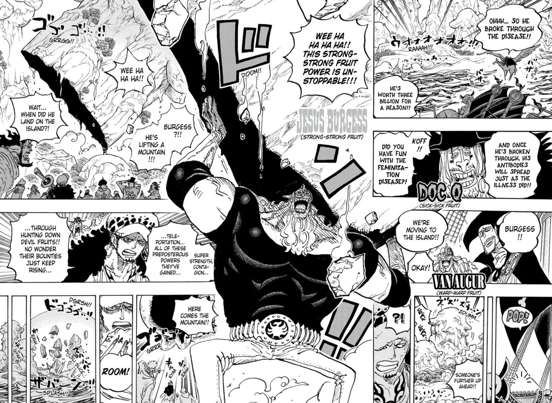 One Piece: Jesus Burgess' Super Redundant Devil Fruit