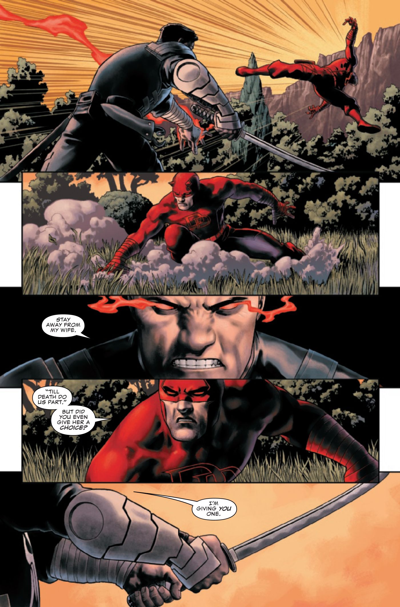 Daredevil Discovers The Punisher's New Superpowers