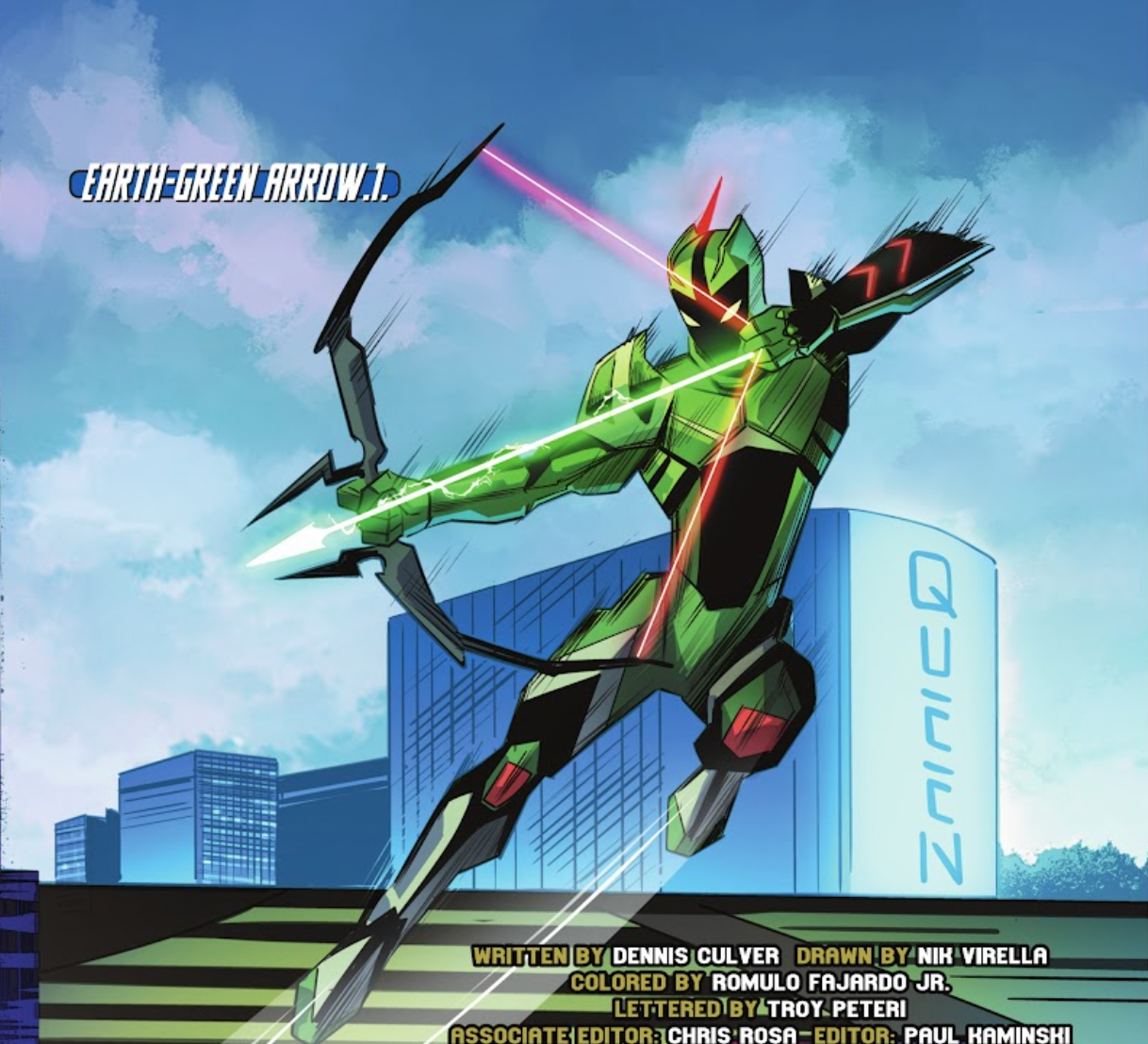 Dark Crisis Gives Green Arrow A Futuristic Costume Upgrade