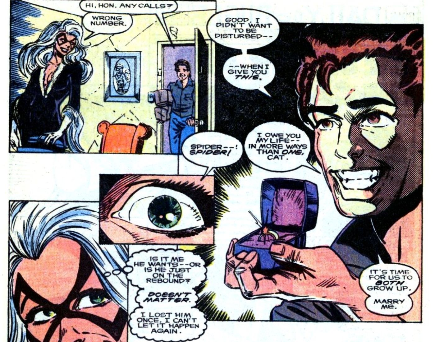What If Featured A Spider Man And Black Cat Relationship