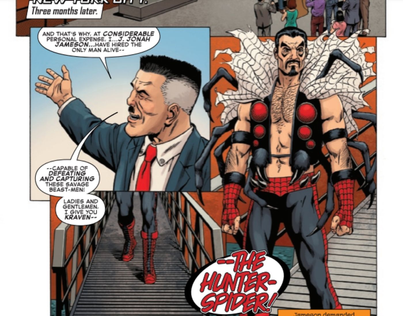 Kraven Joins the Spider-Heroes -- as a Serial Killer