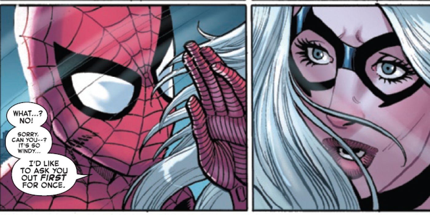 Spider-Man is Now Romantically Pursuing the Black Cat