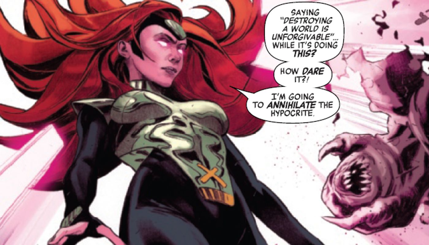 Marvel's New Celestial is Terrified of the Dark Phoenix