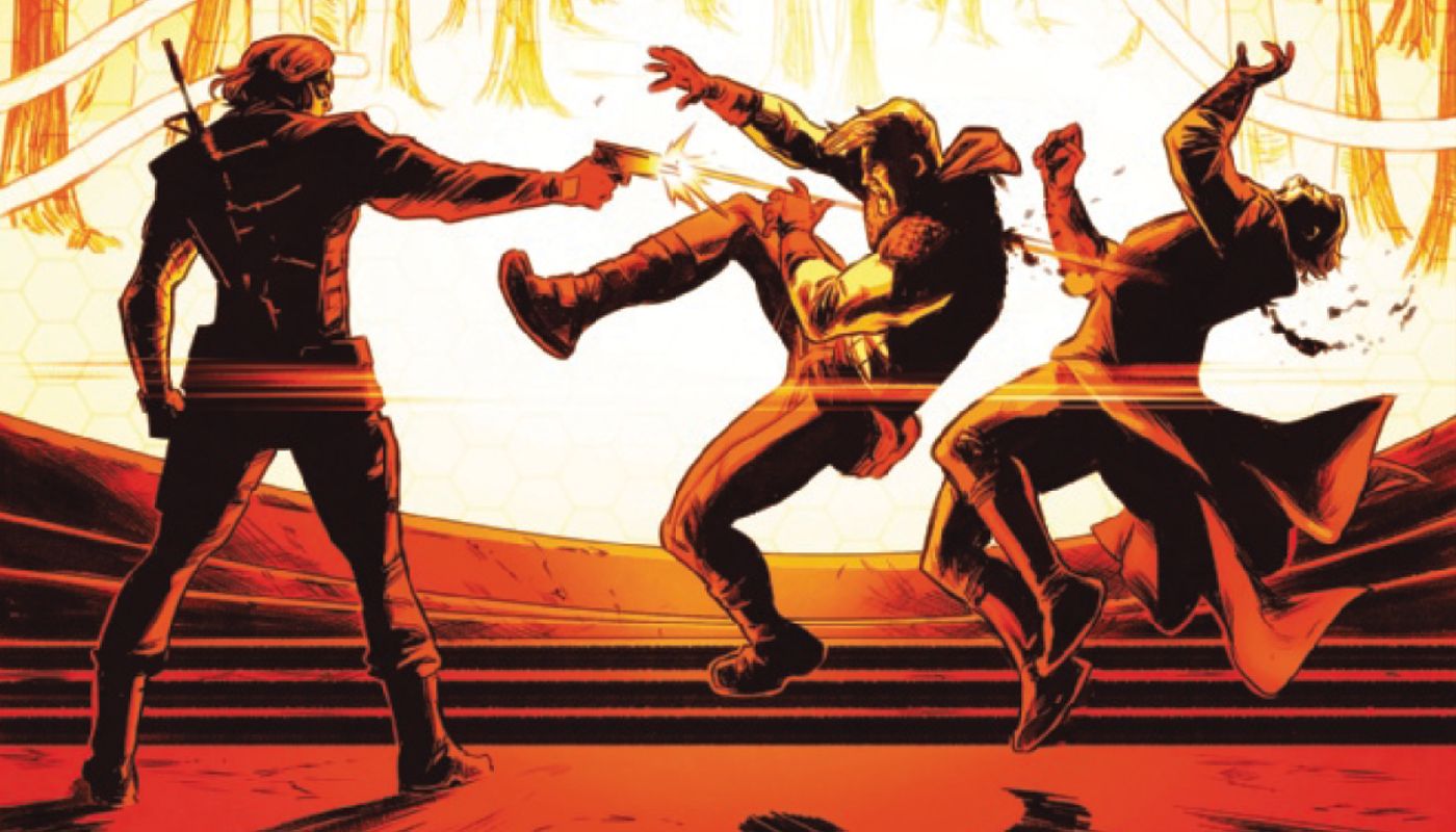 Captain America Was Just Shot by the Winter Soldier