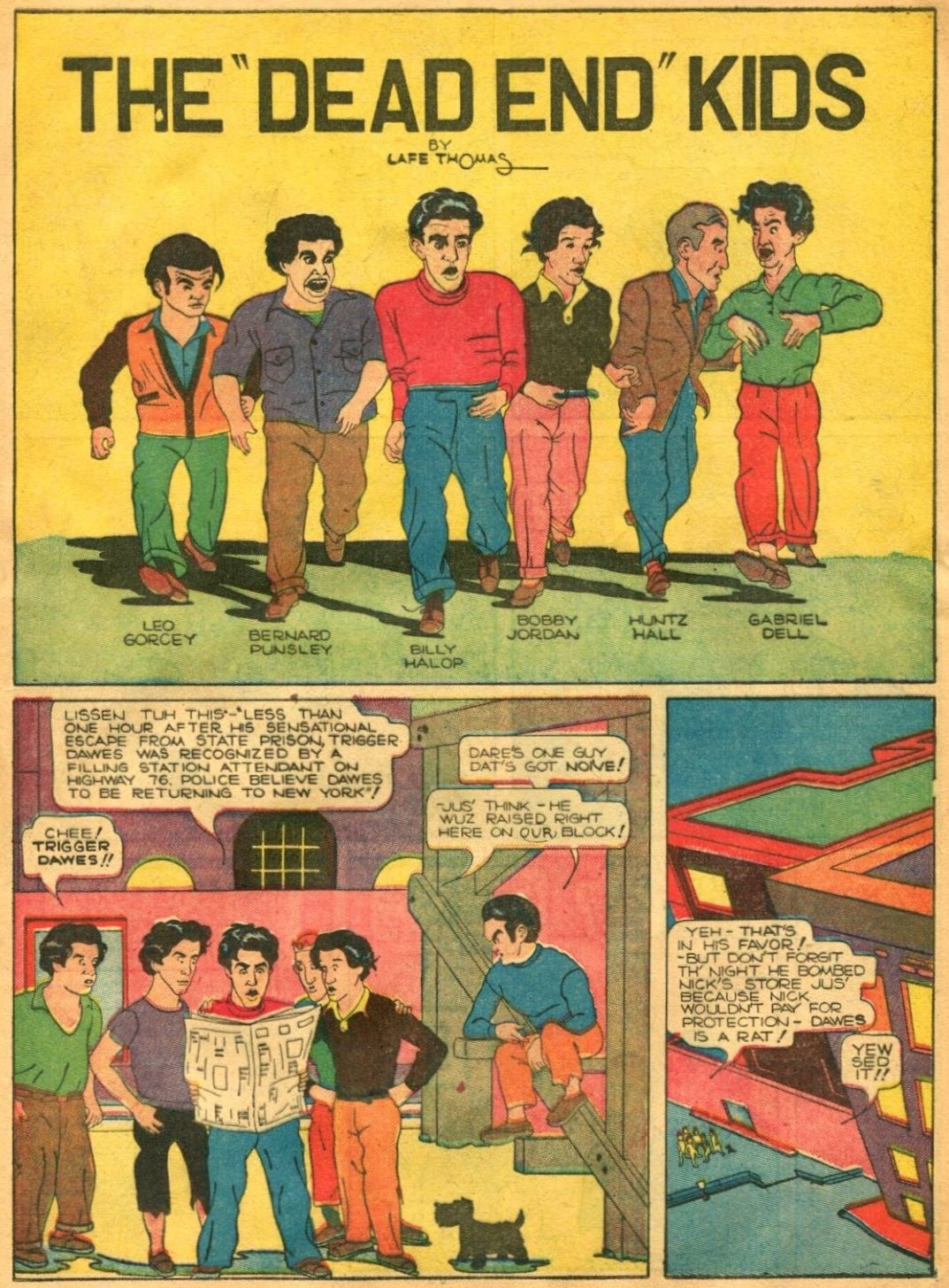 How a 1930s Group of Young Actors Had an Large Impact on Comic Book History