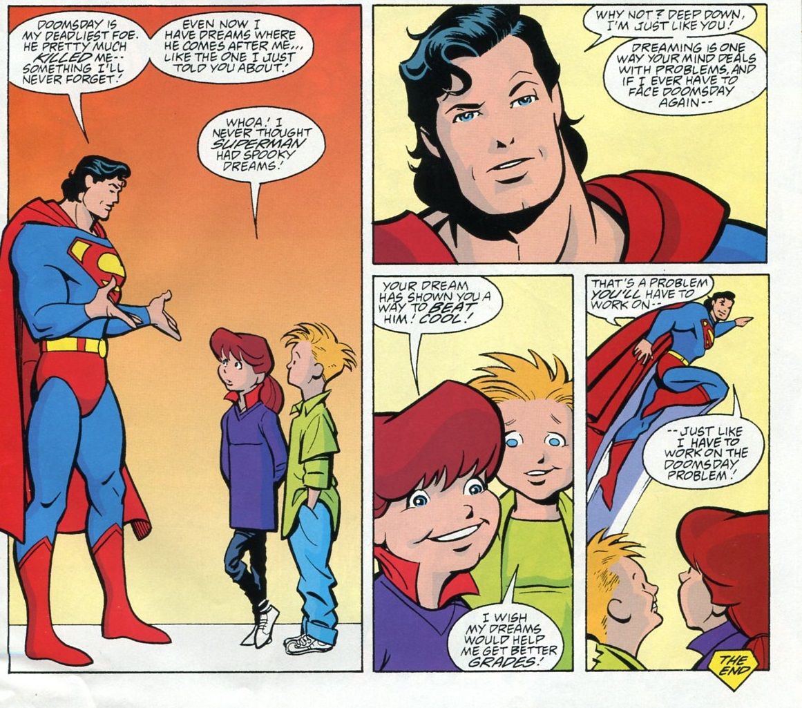 Doomsday's Pre-Justice League Animated Debut