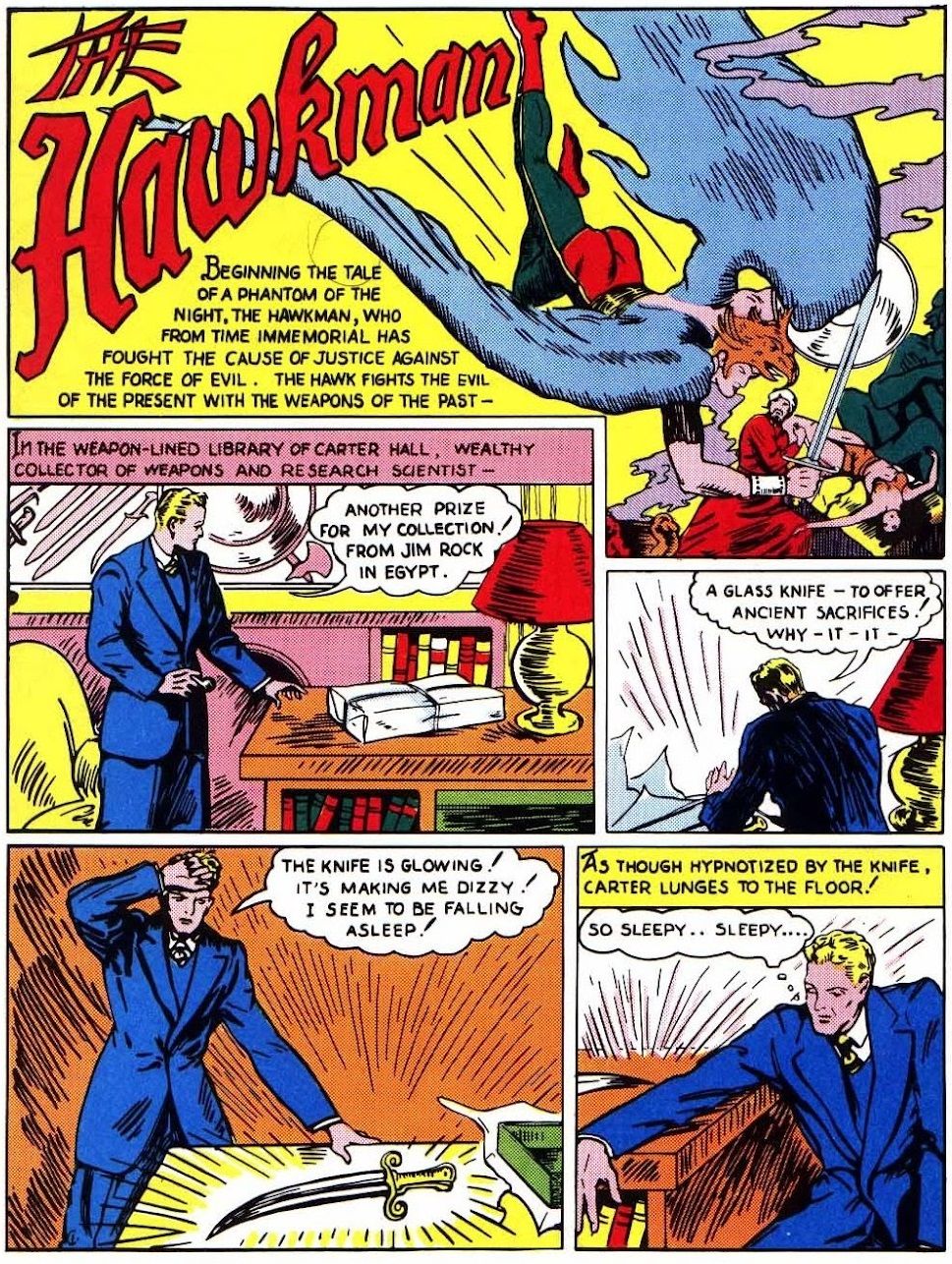 Hawkman's Real Life Origin Was Somehow the Same as Batman's Fictional One