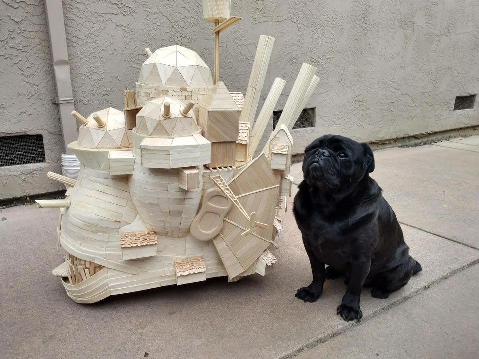 Fan Made Replica of Howl's Moving Castle Will Lift Your Heart's Burden