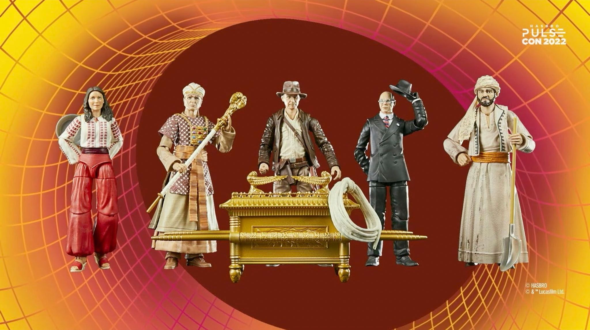 Hasbro’s New Indiana Jones Figures Lets You Build the Lost Ark