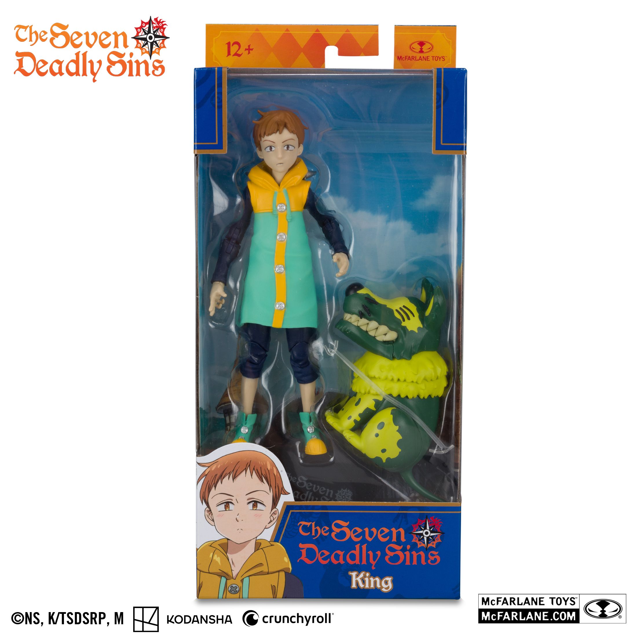 McFarlane Toys Releases The Seven Deadly Sins' Meliodas and King Figures