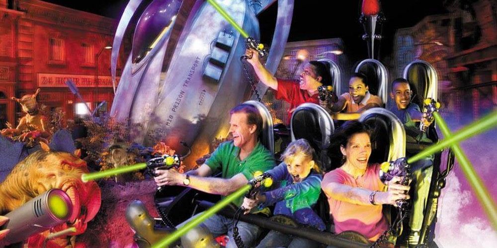 10 Theme Park Rides That Are Like Immersive Video Games