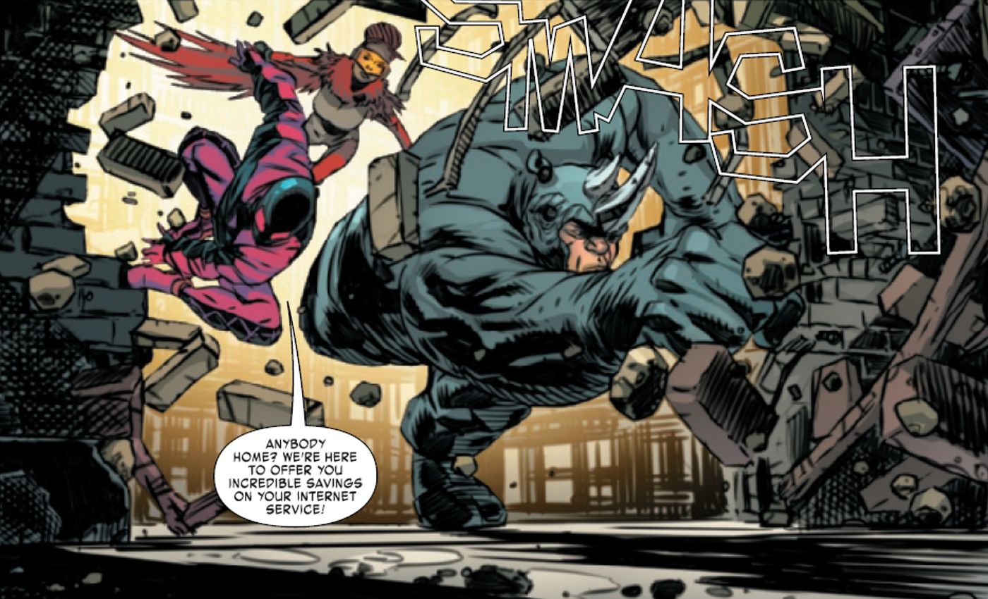 Miles Morales Sees The Rhino Finally Become a Hero