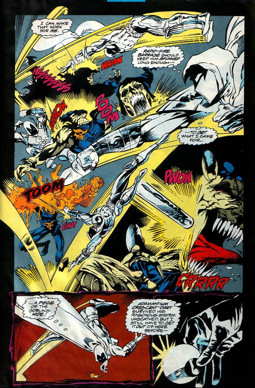 Doctor Strange and Reed Richards Cured Moon Knight of a Demon Infestation