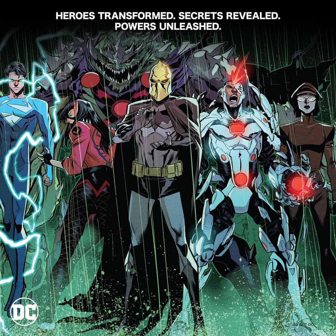 Superman Goes Electric Blue for DC's Massive Lazarus Planet Event