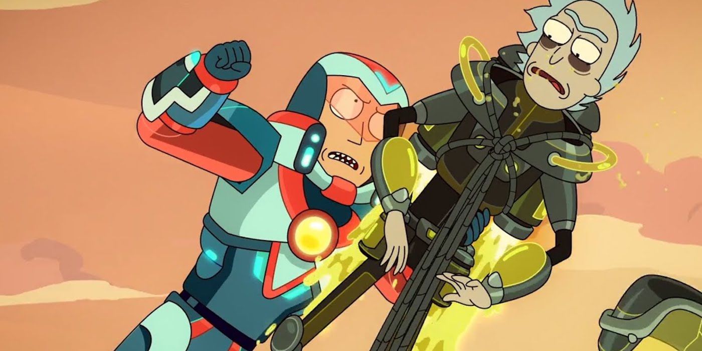 Rick and Morty Turns Jerry Into Iron Man