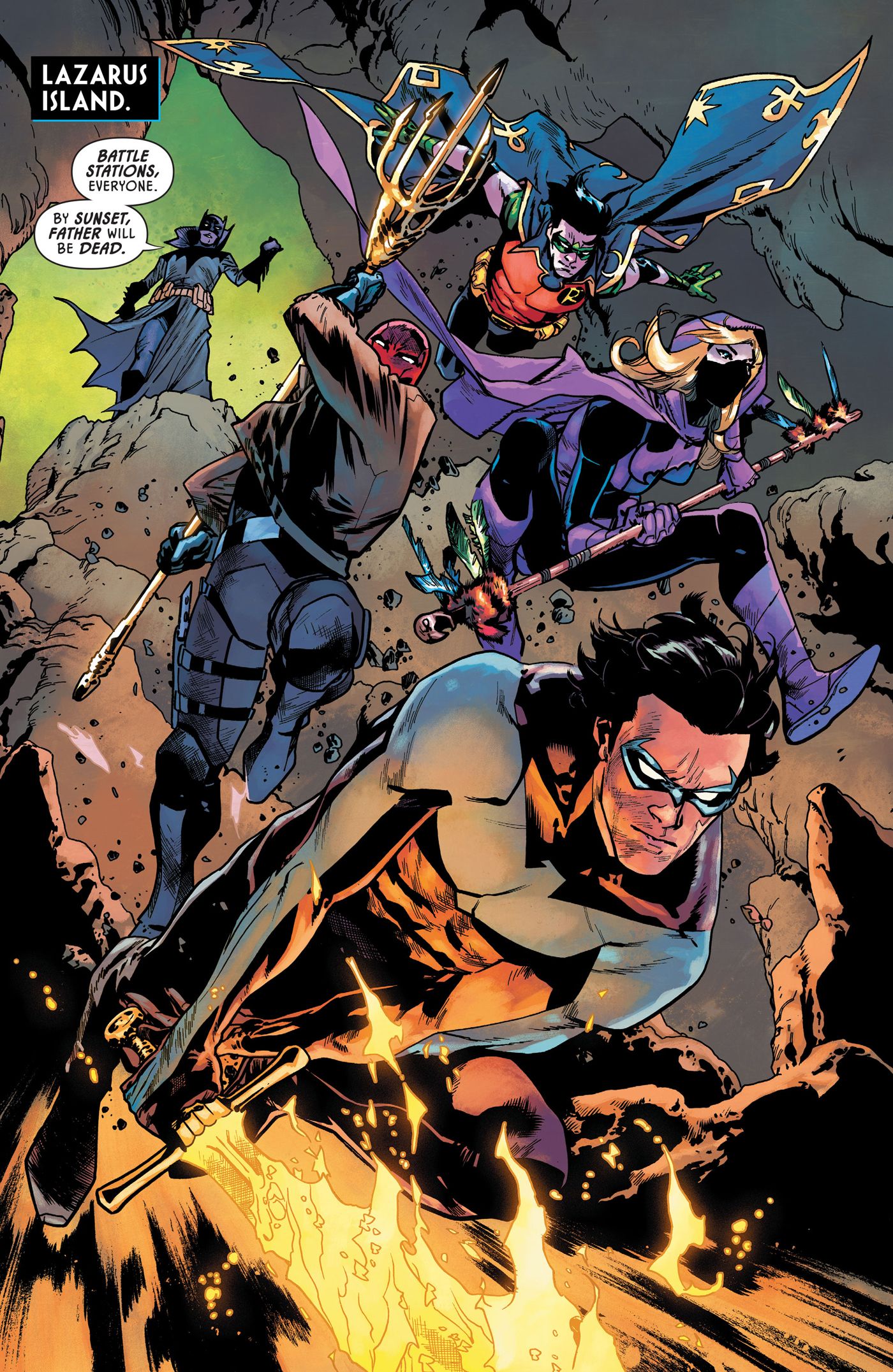 Damian Wayne’s Evil Robins Get Ultra-Powerful Upgrades