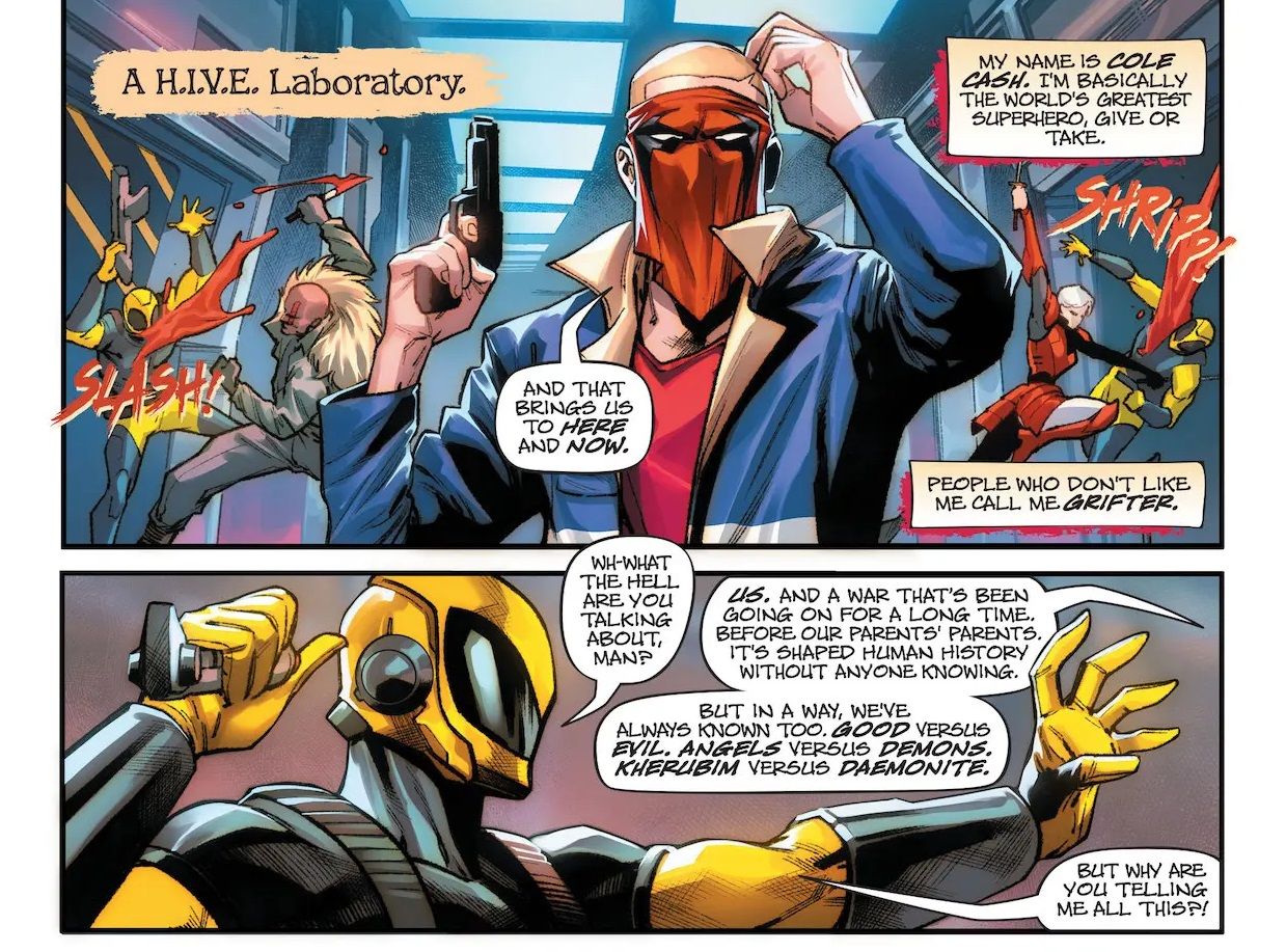 Grifter Leads His Team into the DC Universe in WildC.A.T.S #1