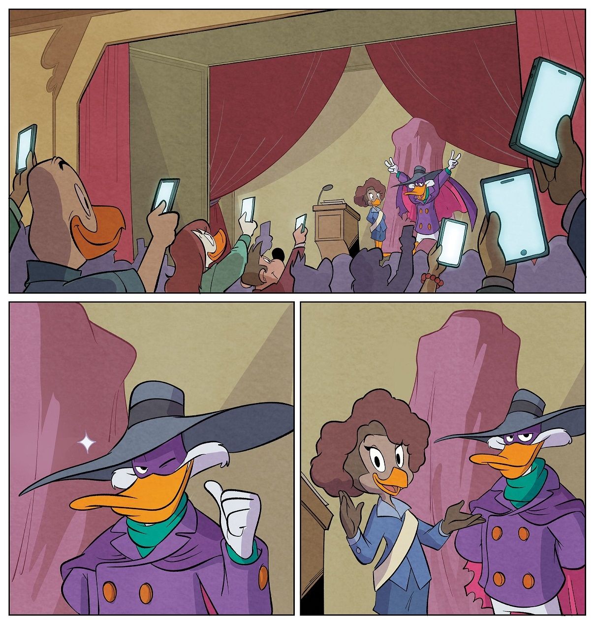 Amanda Deibert Talks About Getting Dangerous with Darkwing Duck