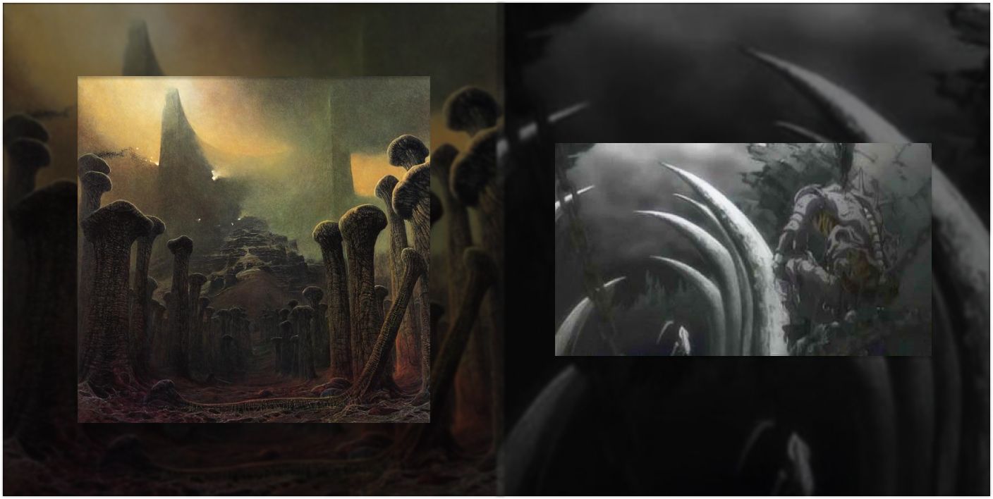 Death Note: Zdzisław Beksiński's Paintings Look Like the Shinigami Realm