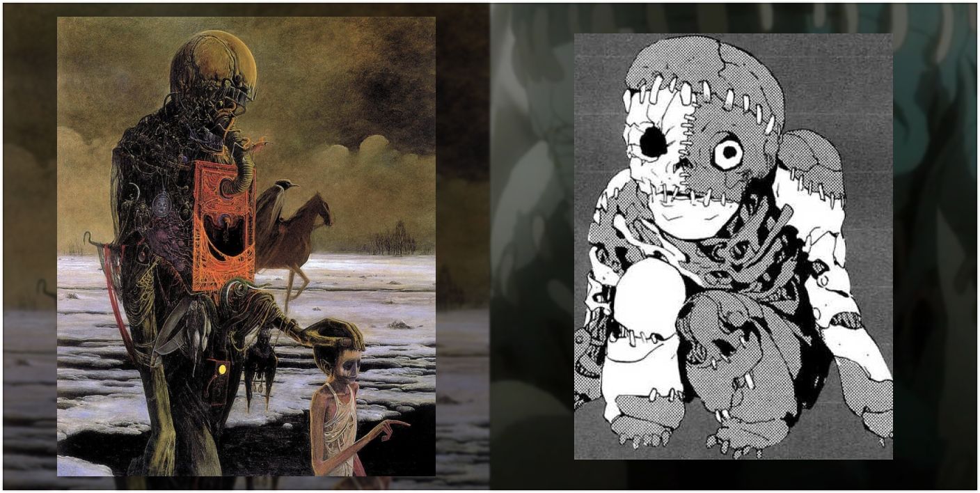 Death Note: Zdzisław Beksiński's Paintings Look Like the Shinigami Realm