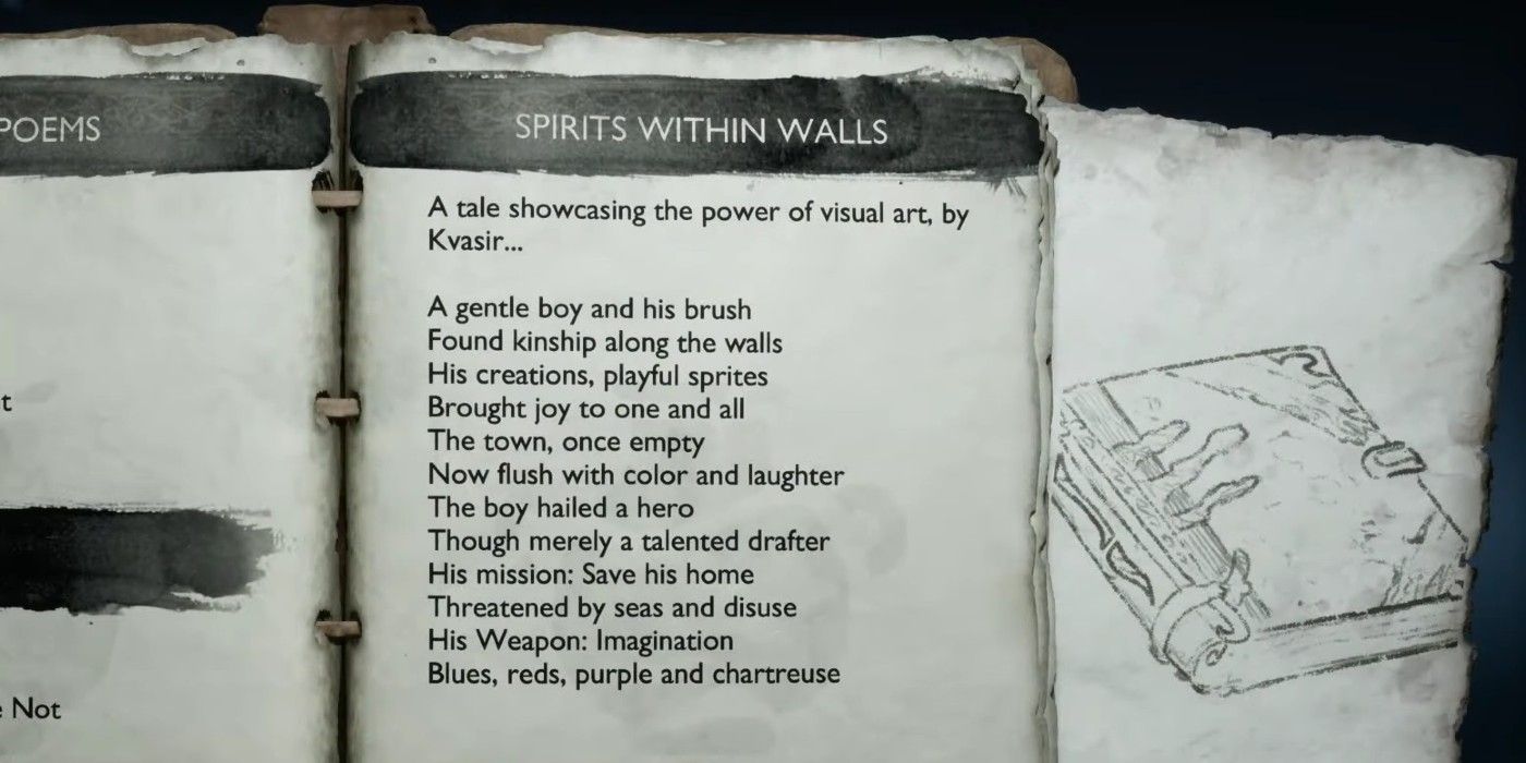 God of War Ragnarök: Every Kvasir Poem PlayStation Reference