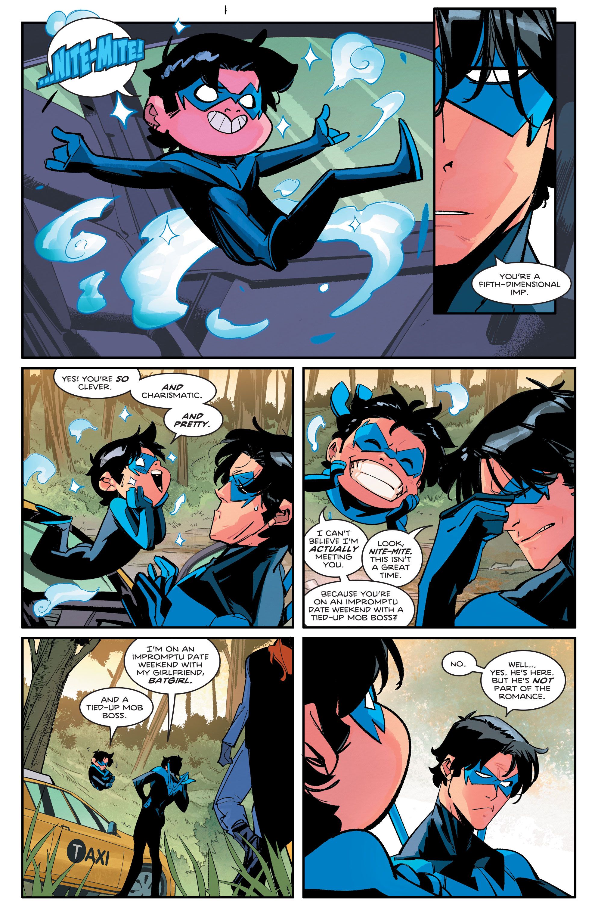 Nightwing’s Personal Bat-Mite Debuts: Meet Nite-Mite