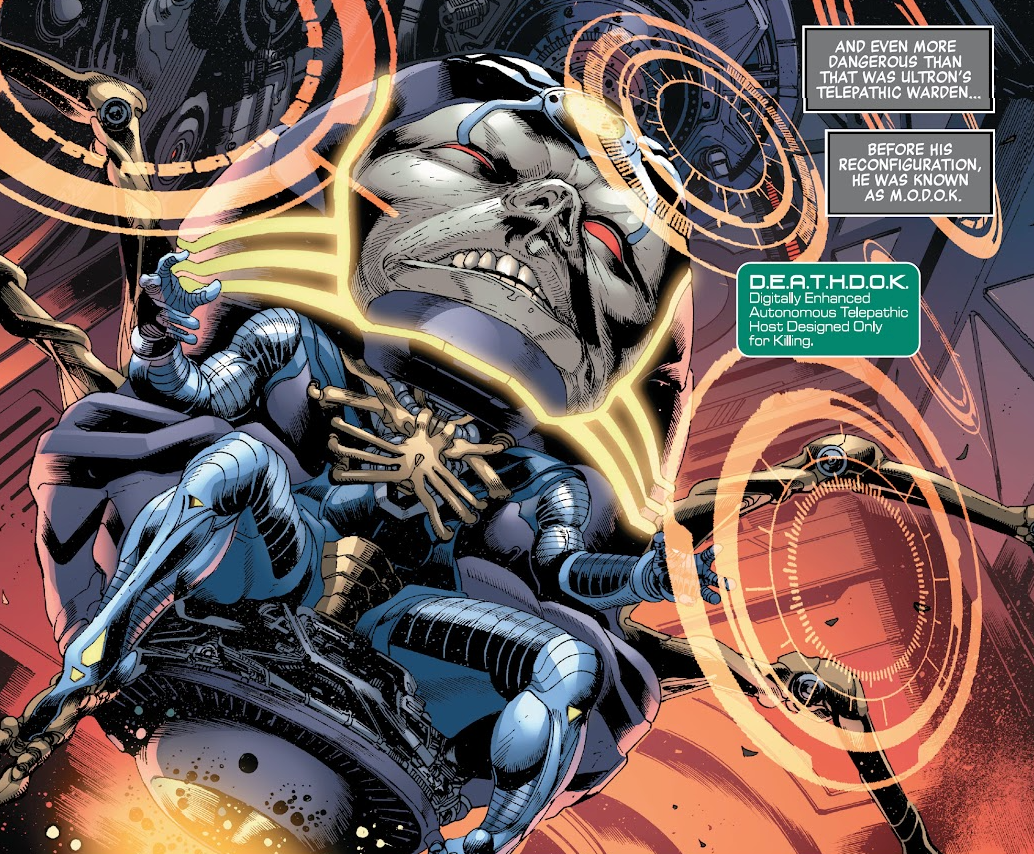 Meet DEATHDOK, MODOK's Deadly Futuristic Incarnation